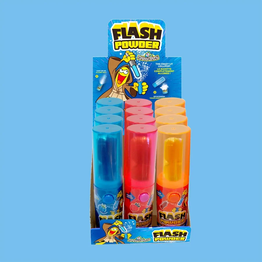 Flash powder Funny Candy 12 pièces - Marlie confiseries